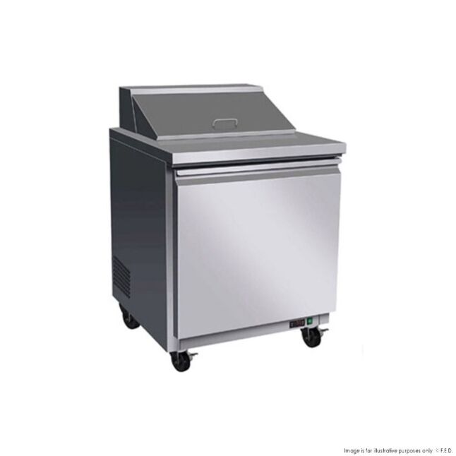 Thermaster Compact Pizza Prep Fridge TSB735 - 1 door